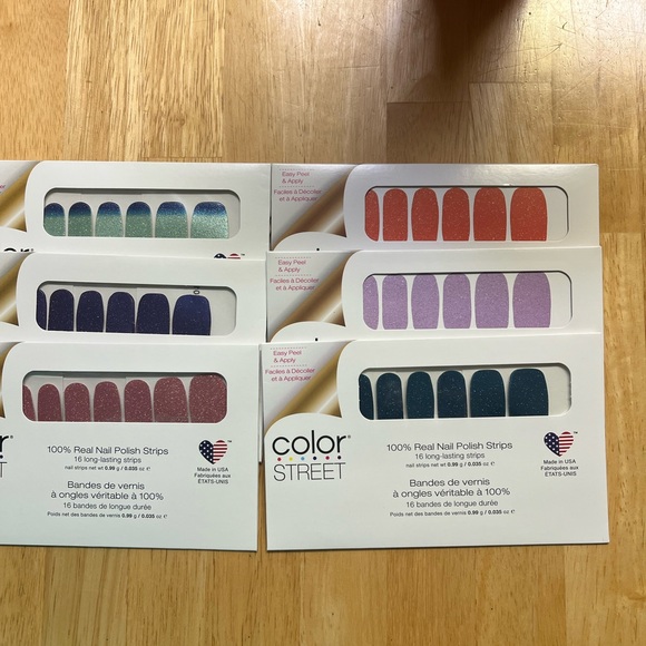 Color Street | Other | Color Street Nail Polish Strips Set | Poshmark
